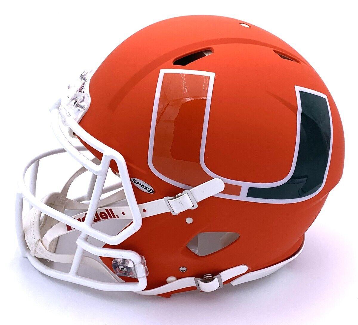 Miami Hurricanes Full-Size Authentic On-Field AMP Alternate Speed ...