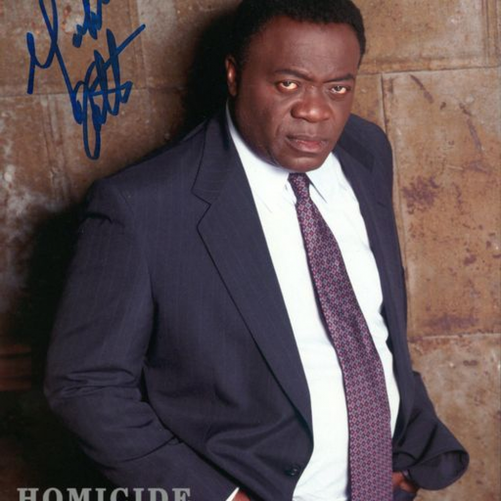 Yaphet Kotto Signed "Homicide: Life on the Street" 8x10 Photo (Wizard ...
