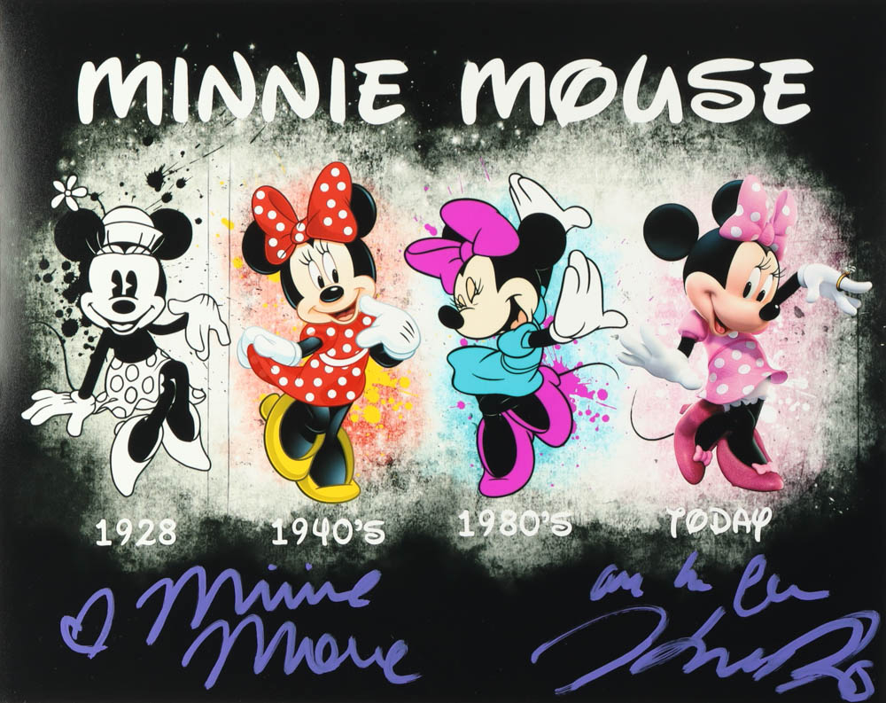 Kaitlyn Robrock Signed "Walt Disney's" 8x10 Photo Inscribed "Minnie ...