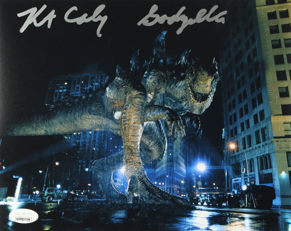 Kurt Carley Signed "Godzilla" 8x10 Photo Inscribed "Godzilla" (JSA ...