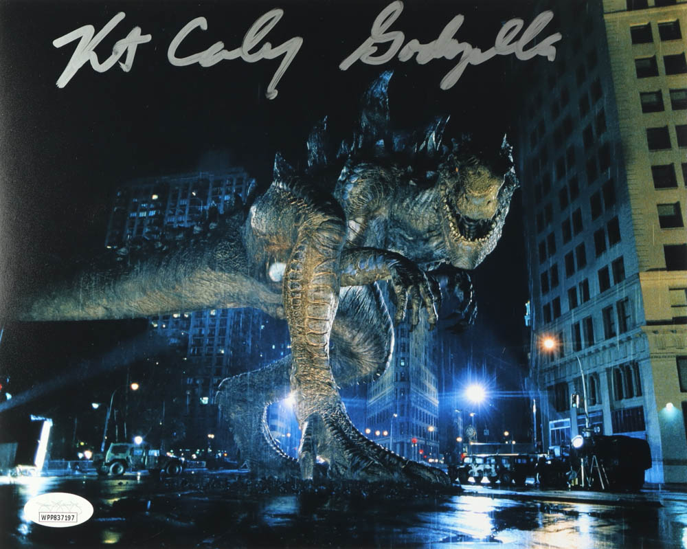 Kurt Carley Signed "Godzilla" 8x10 Photo Inscribed "Godzilla" (JSA ...