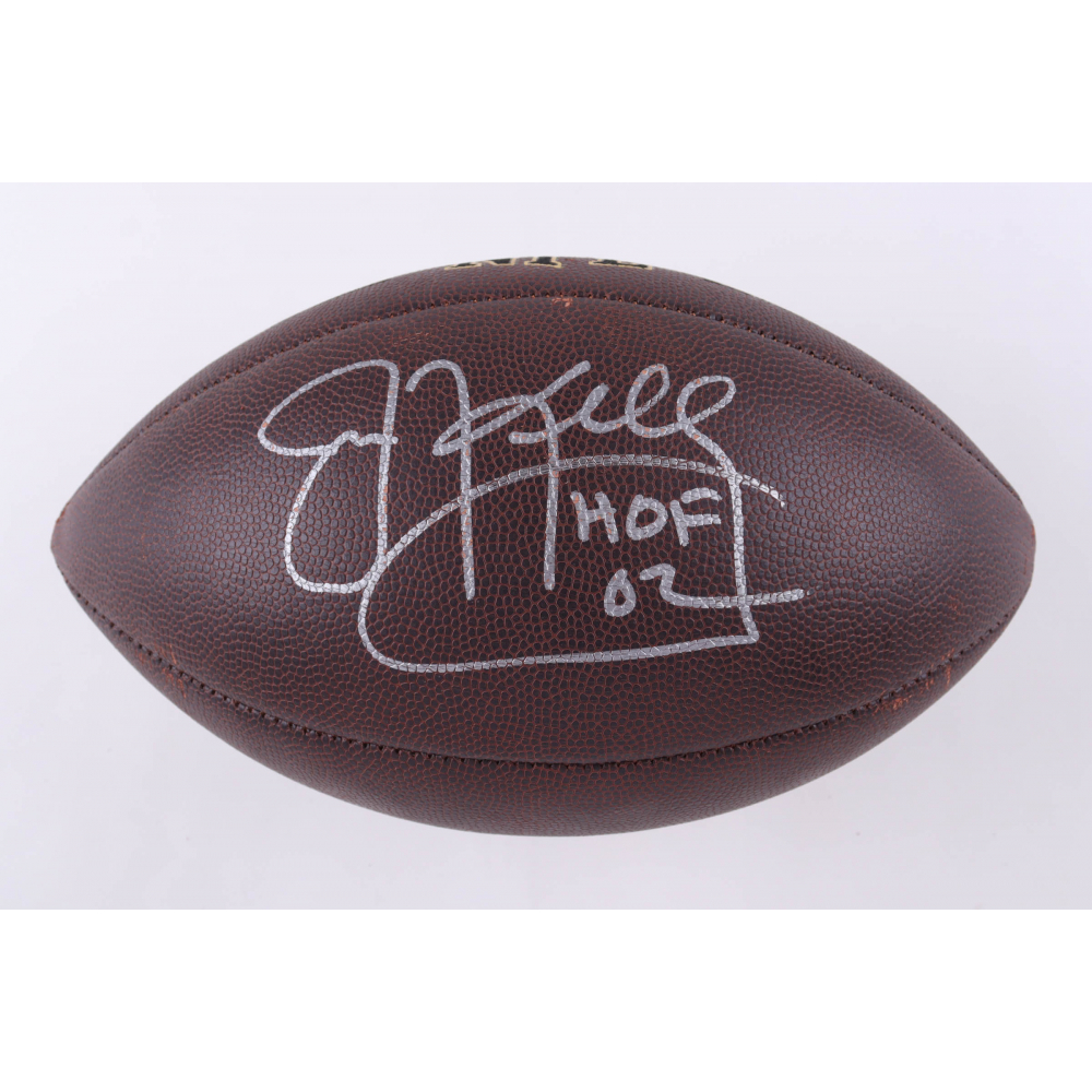 Jim Kelly Signed NFL Football Inscribed "HOF 02" (JSA) | Pristine Auction