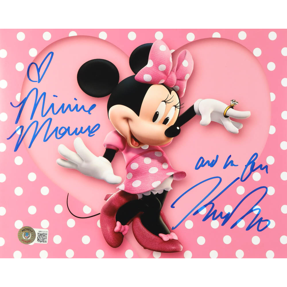 Kaitlyn Robrock Signed "Walt Disney's" 8x10 Photo Inscribed "Minnie ...