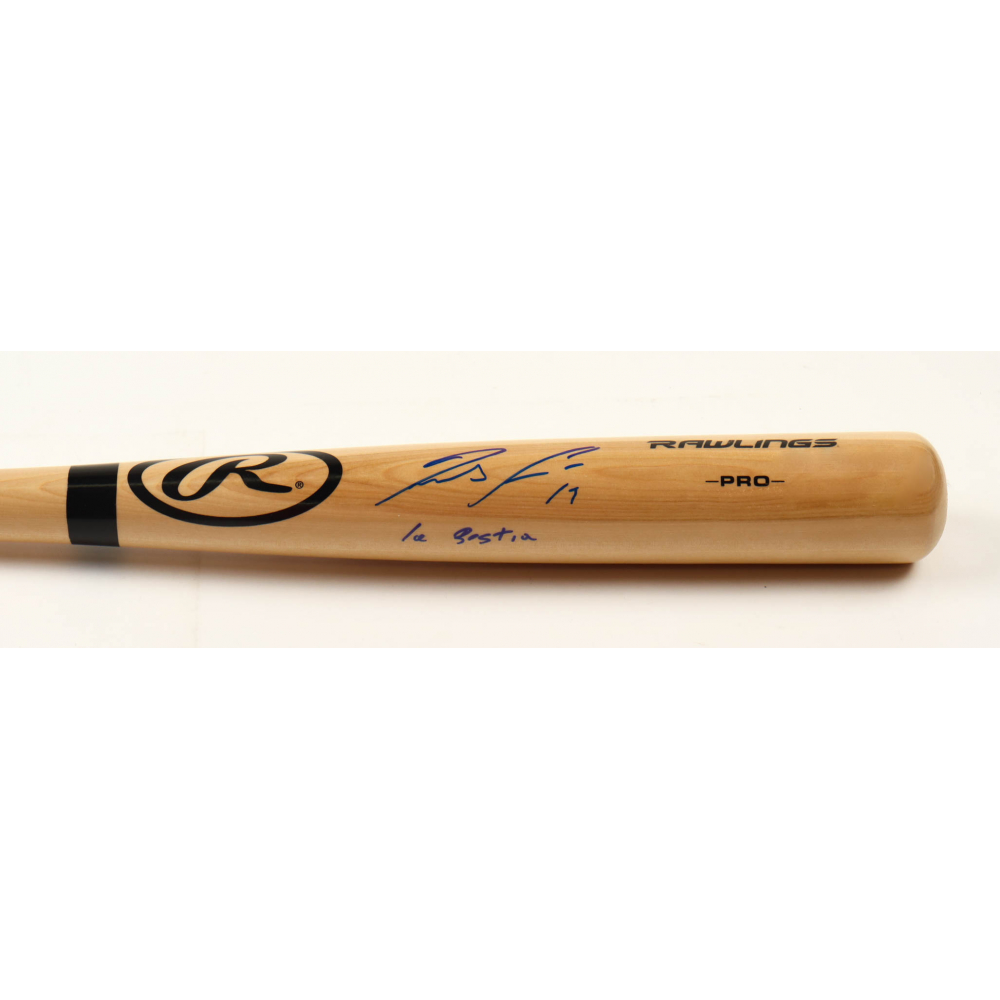 Ronald Acuna Jr. Signed Rawlings Pro Baseball Bat Inscribed "La Bestia ...