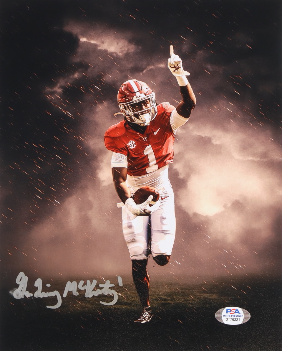 Ga'Quincy McKinstry Signed Alabama Crimson Tide 8x10 Photo (PSA ...