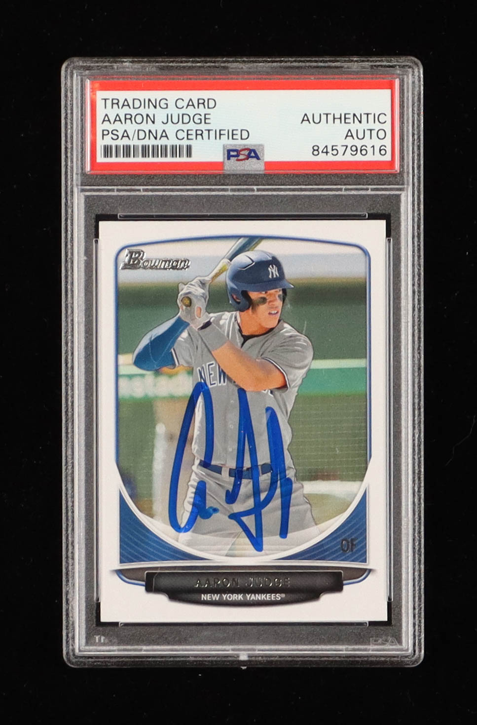 Aaron Judge Signed 2013 Bowman Draft Draft Picks #BDPP19 RC (PSA ...