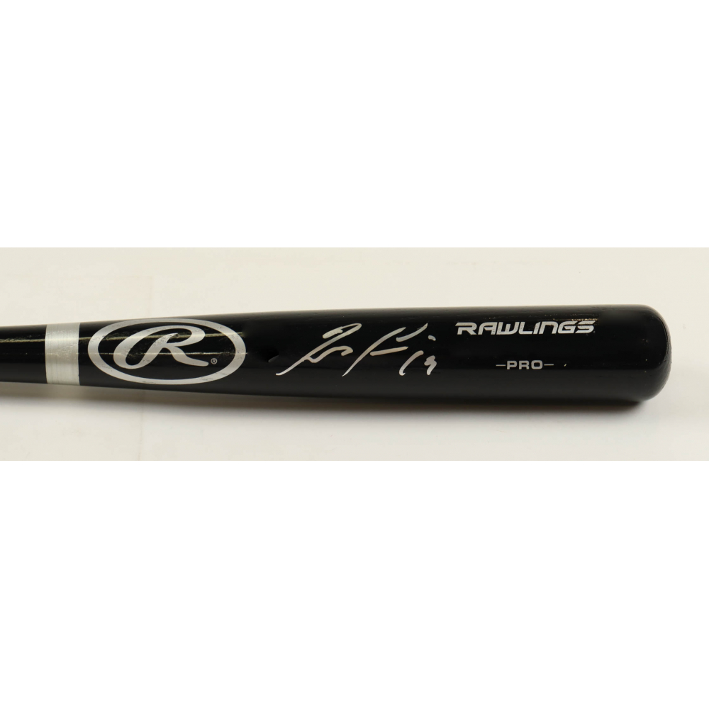 Ronald Acuna Jr. Signed Rawlings Pro Baseball Bat (JSA & Acuna ...