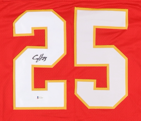Clyde Edwards-Helaire Signed Jersey (Beckett) | Pristine Auction