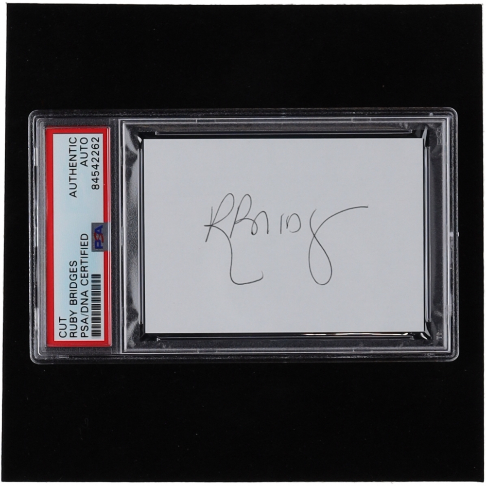 Ruby Bridges Signed Cut (PSA) | Pristine Auction