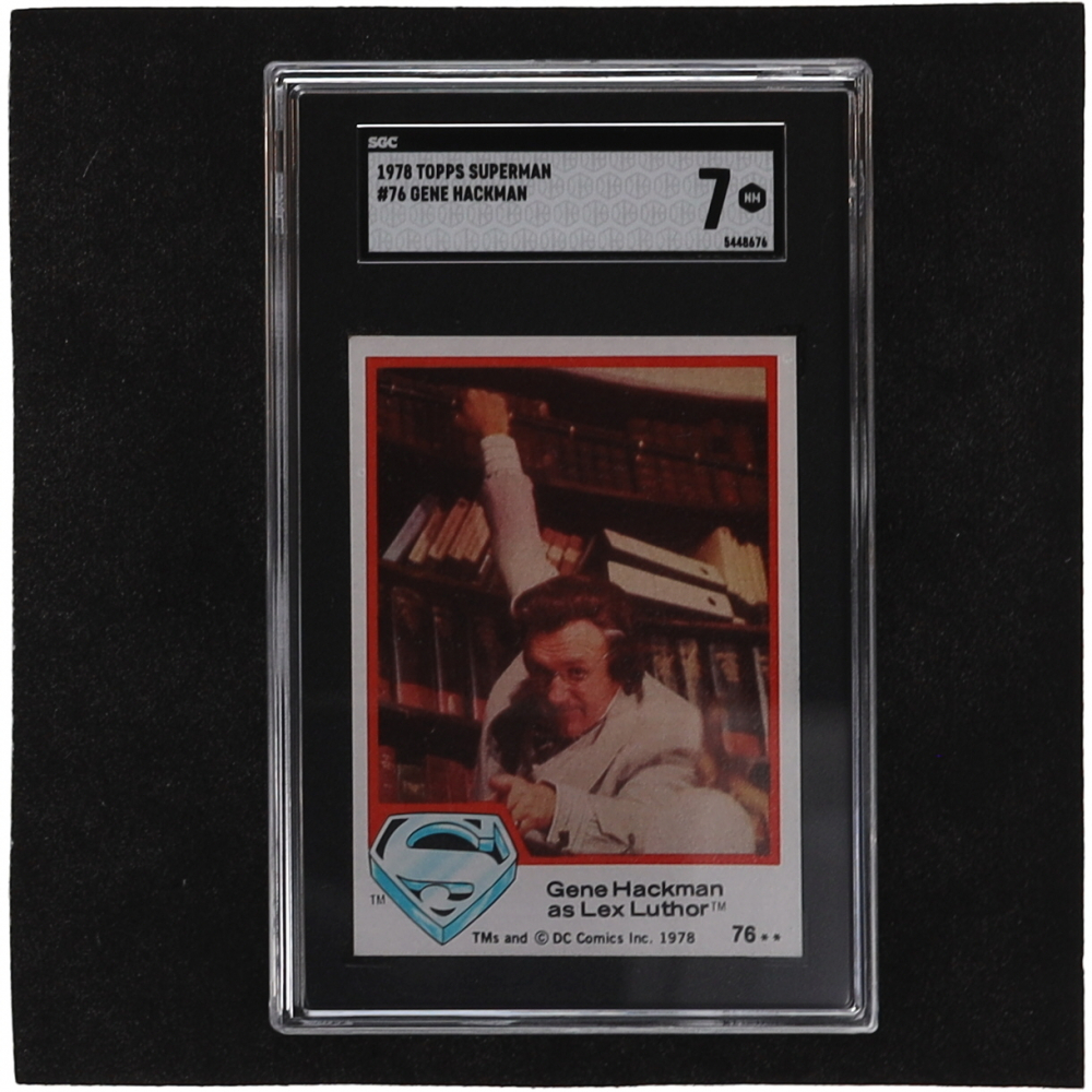 Gene Hackman as Lex Luthor 1978 Superman The Movie #76 (SGC 7 ...