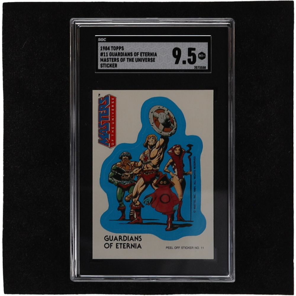 Guardians of Eternia 1984 Masters of the Universe Stickers #11 (SGC 9.5 ...