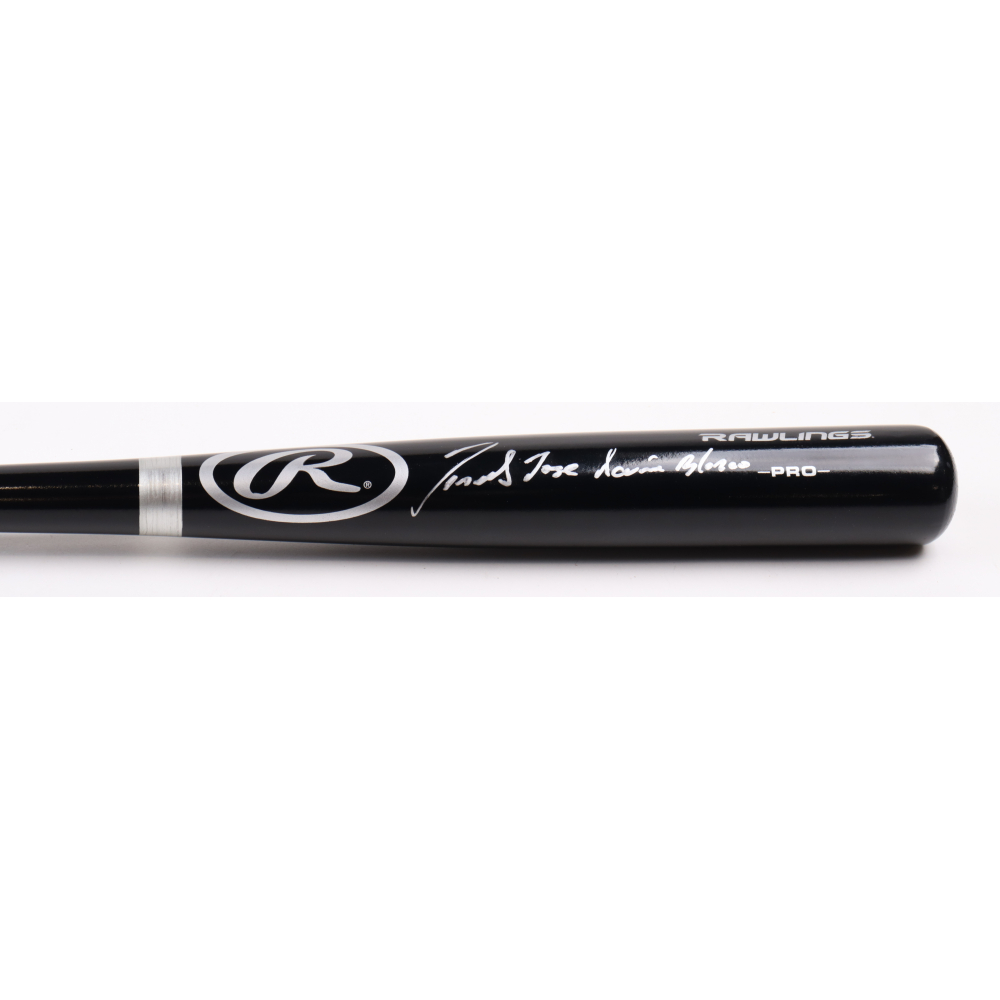 Ronald Acuna Jr. Signed Rawlings Baseball Bat (JSA & Acuna Jr ...