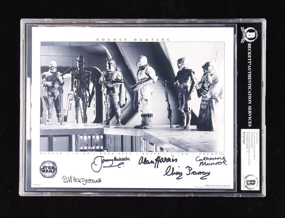 "Star Wars: Episode V- The Empire Strikes Back" 8x10 Photo Signed by (5 ...