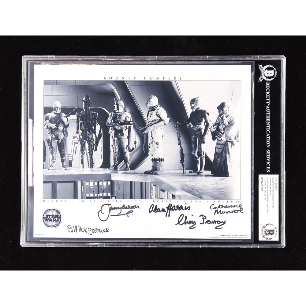 "Star Wars: Episode V- The Empire Strikes Back" 8x10 Photo Signed by (5 ...