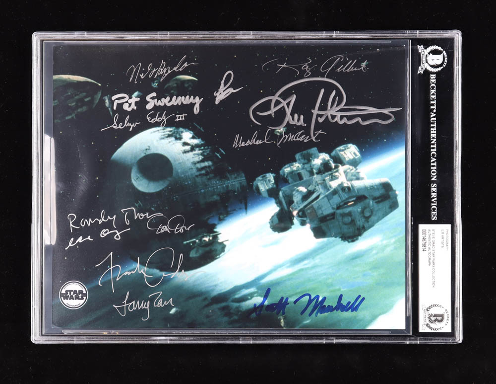 "Star Wars: Return of the Jedi" 8x10 Photo Signed by (13) with Neil ...