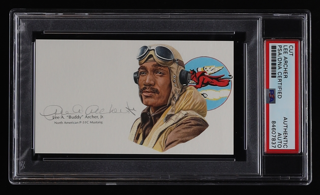 Lee Archer Signed Cut (PSA) | Pristine Auction