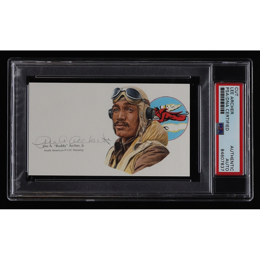 Lee Archer Signed Cut (PSA) | Pristine Auction