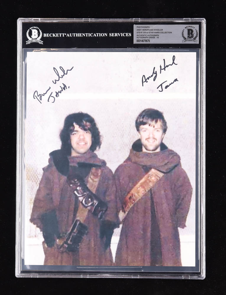 Brian Wheeler & Andy Herb Signed "Star Wars: Episode VI- Return of the ...