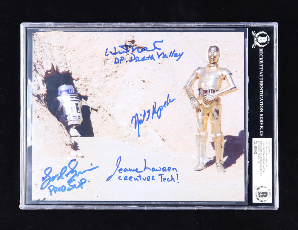 "Star Wars: Return of the Jedi" 8x10 Photo Signed by Hiro Narita ...