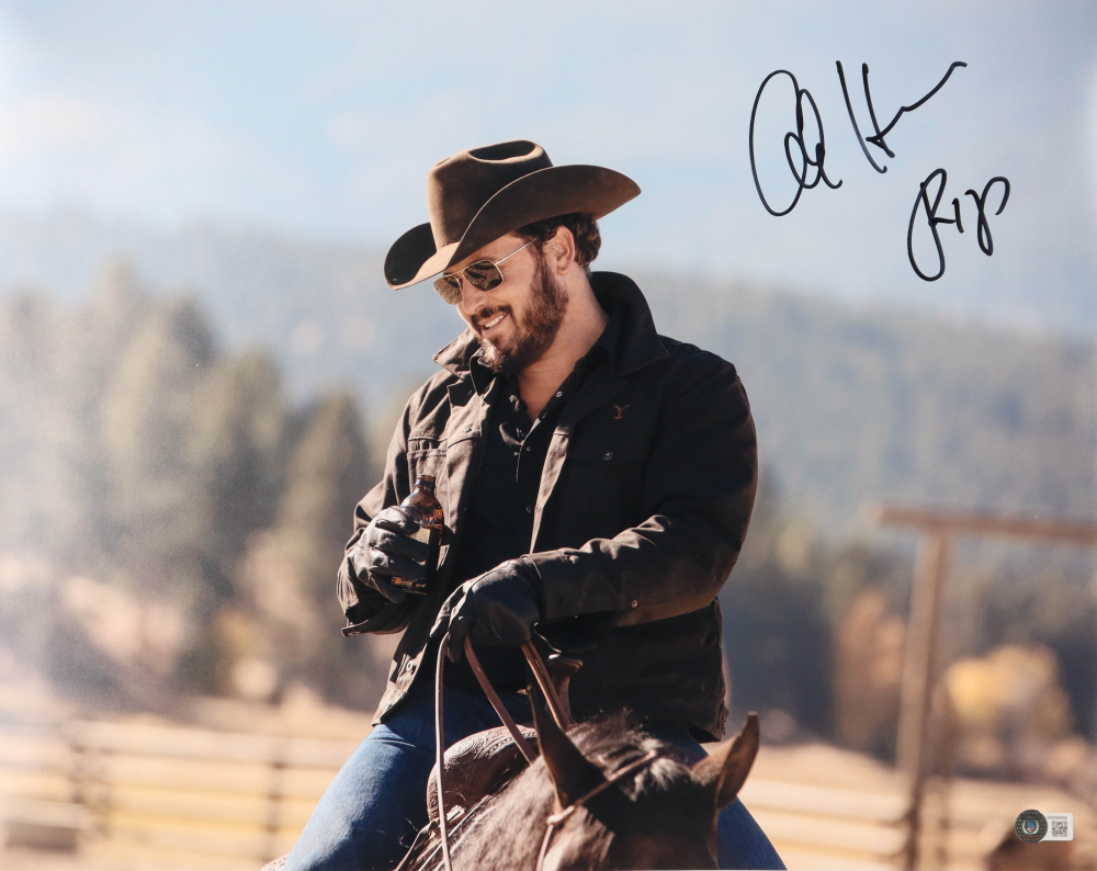 Cole Hauser Signed "Yellowstone" 16x20 Photo Inscribed "RIP" (Beckett ...