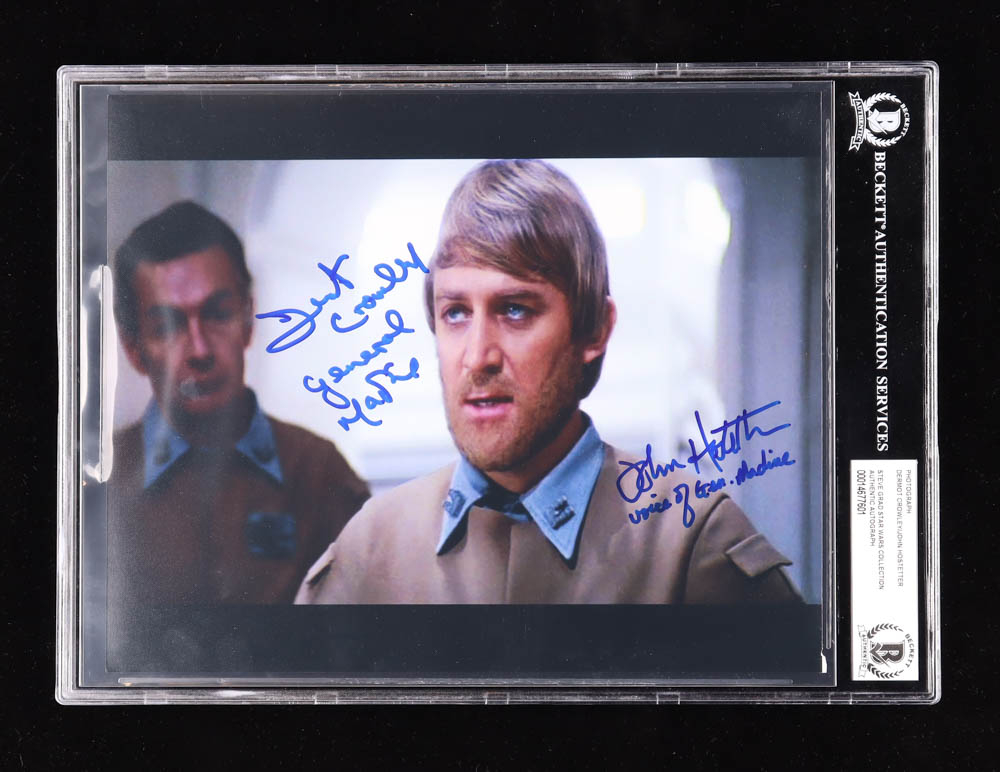 Dermot Crowley & John Hostetter Signed "Star Wars: Episode VI- Return ...
