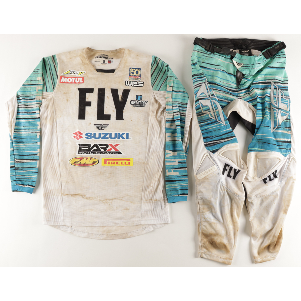 Derek Drake Race Worn Uniform with Jersey & Pants (PA) | Pristine Auction