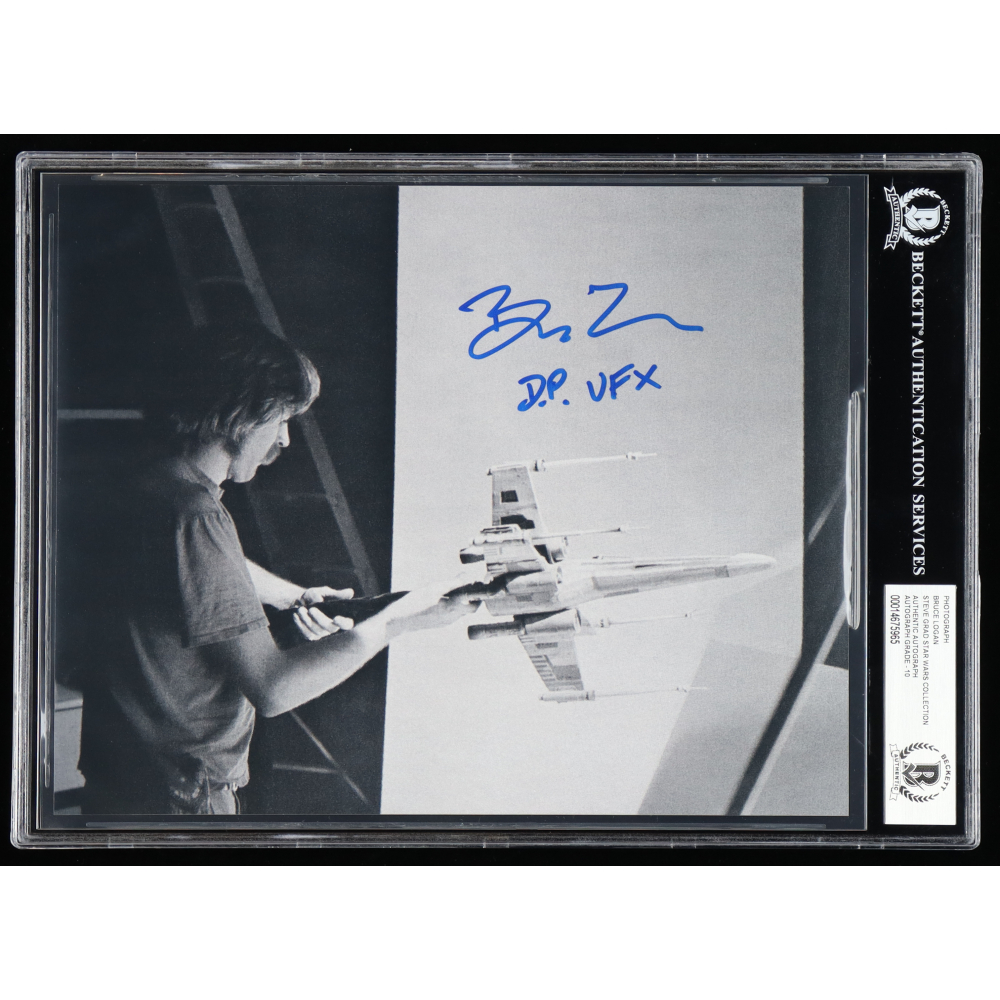 Bruce Logan Signed 8x10 Photo Inscribed "D.P. VFX" (Beckett) | Pristine ...