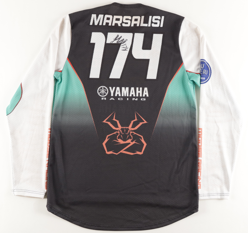 Luca Marsalisi Signed Race Issued Uniform Jersey (PA) | Pristine Auction