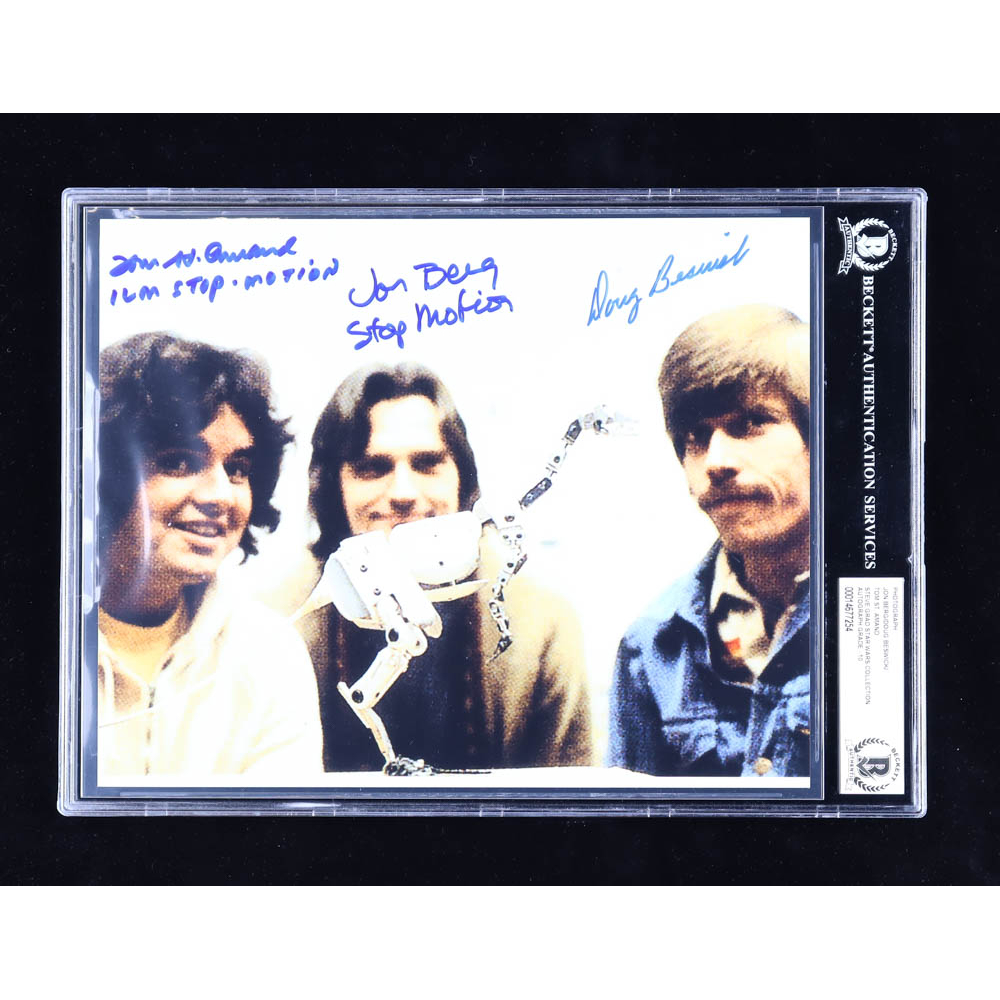 Jon Berg, Doug Beswick & Tom St. Amand Signed "Star Wars: Empire ...