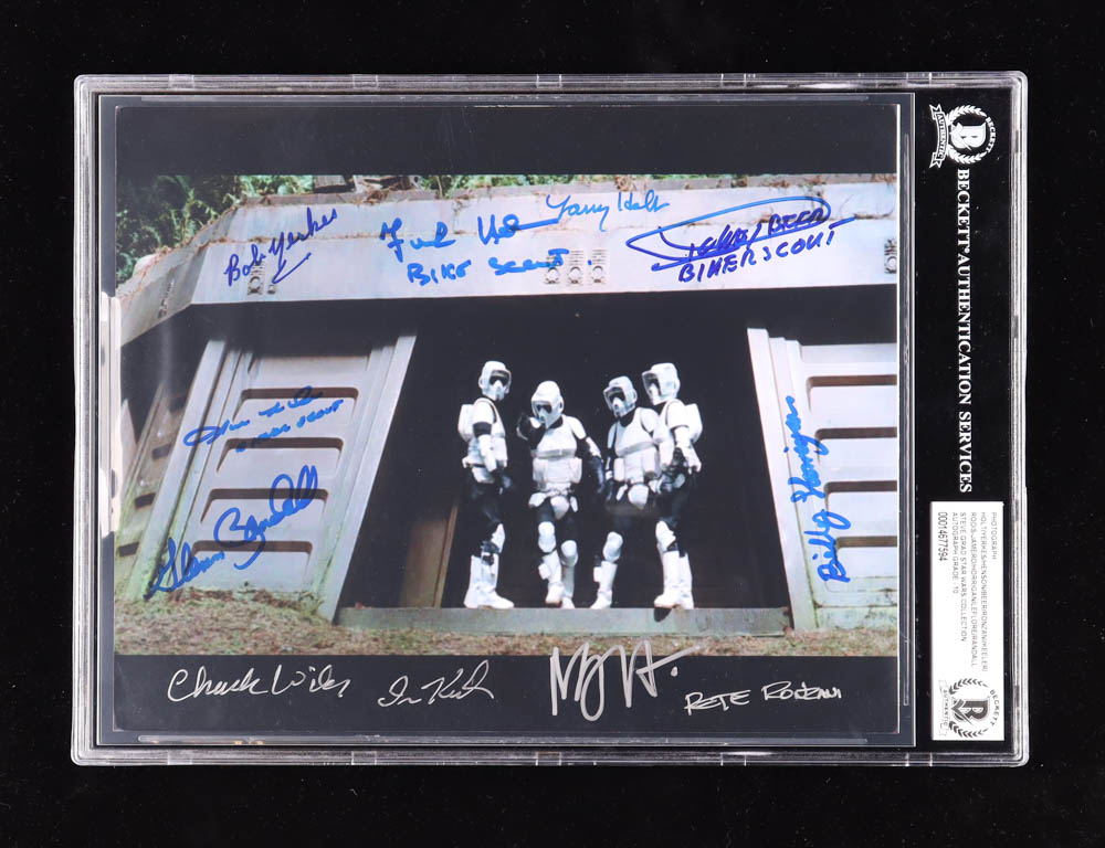 "Star Wars: Episode VI- Return of the Jedi" 8x10 Photo Signed by (11 ...