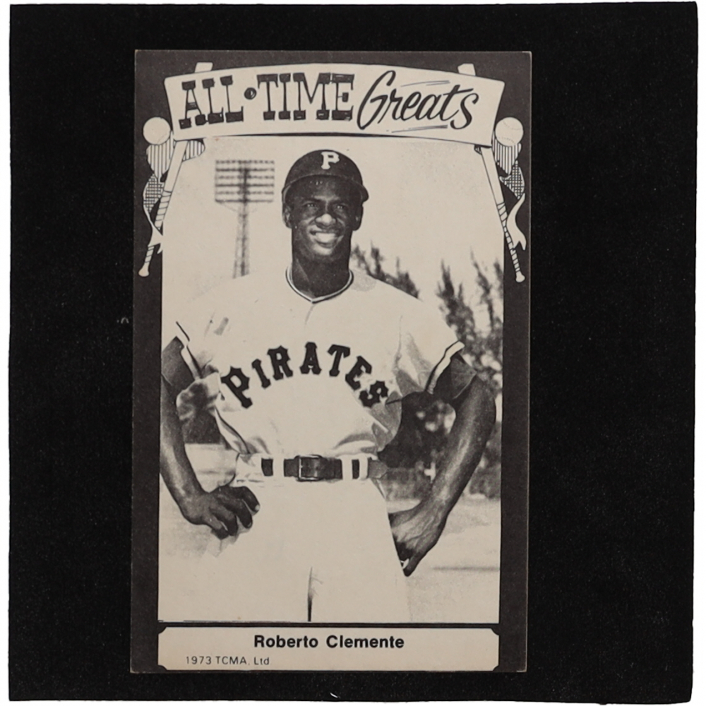 Roberto Clemente 1973-79 TCMA All-Time Greats Post Card | Pristine Auction
