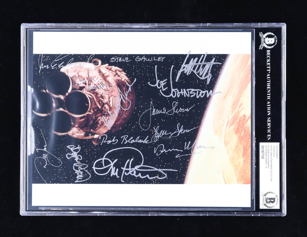 "Star Wars" 8x10 Photo Signed by (13) with Dennis Muren, John Dykstra ...