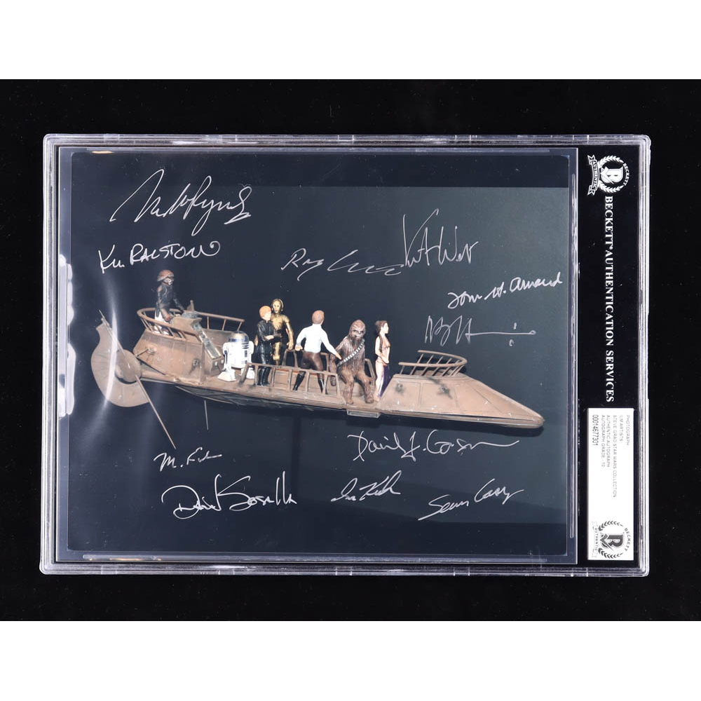 "Star Wars" 8x10 Photo Signed by (11) with Nilo Rodis-Jamero, Norman ...