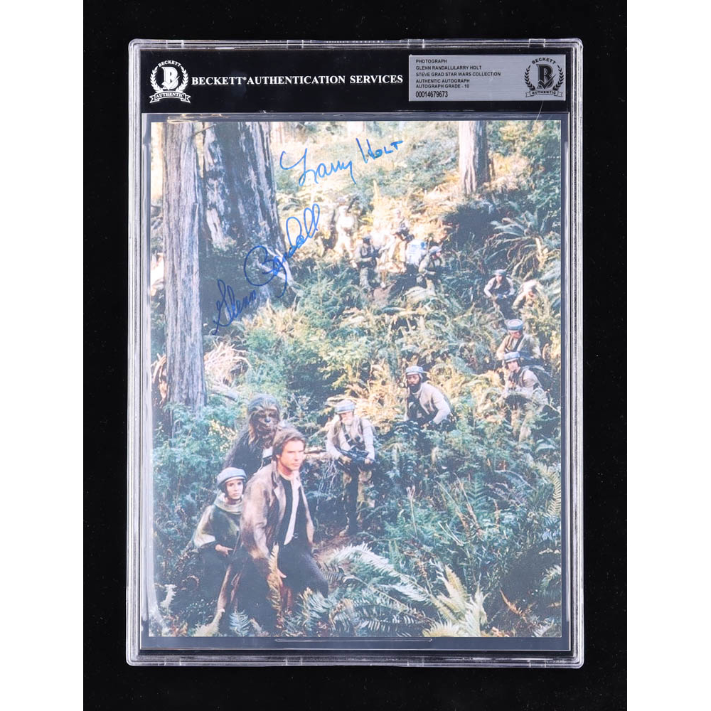 Glenn Randall & Larry Holt Signed "Star Wars: Episode VI- Return of the ...