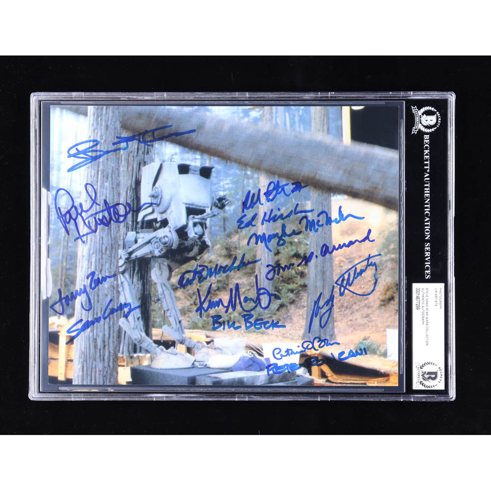 "Star Wars" 8x10 Photo Signed by (14) with Tom St. Amand, Randy ...