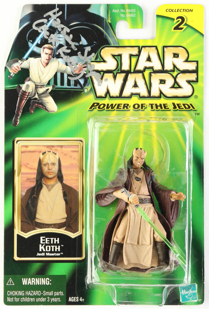 Hassani Shapi Signed "STAR WARS: The Power Of The Jedi" Eeth Koth ...