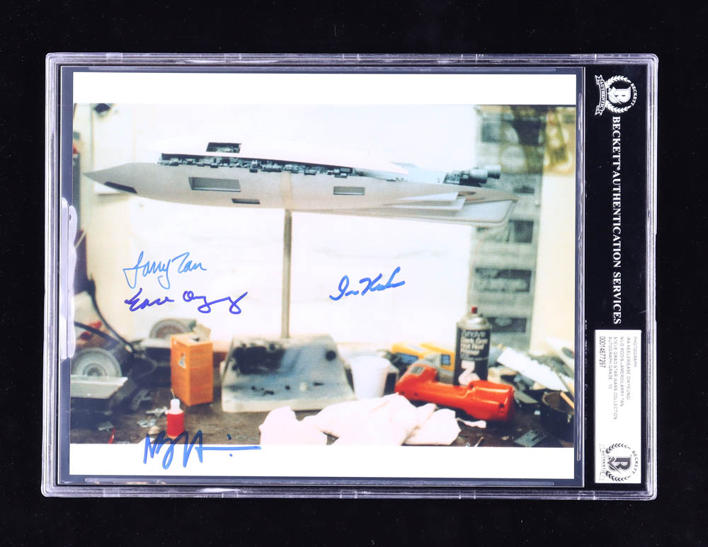 "Star Wars" 8x10 Photo Signed by Nilo Rodis-Jamero, Larry Tan, Ira ...