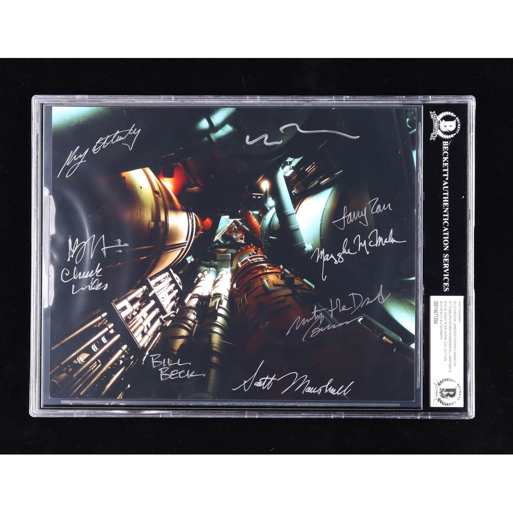 "Star Wars" 8x10 Photo Signed by (9) with Chuck Wiley, Nilo Rodis ...