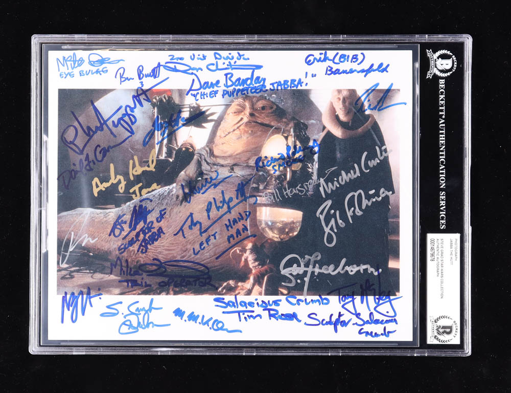 "Star Wars: Episode VI- Return of the Jedi" 8x10 Photo Signed by (24 ...