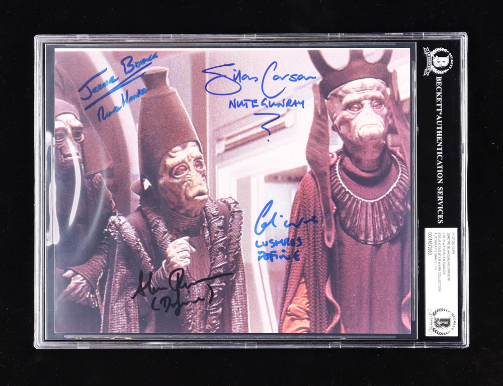 "Star Wars: Episode I- The Phantom Menace" 8x10 Photo Signed by (4 ...