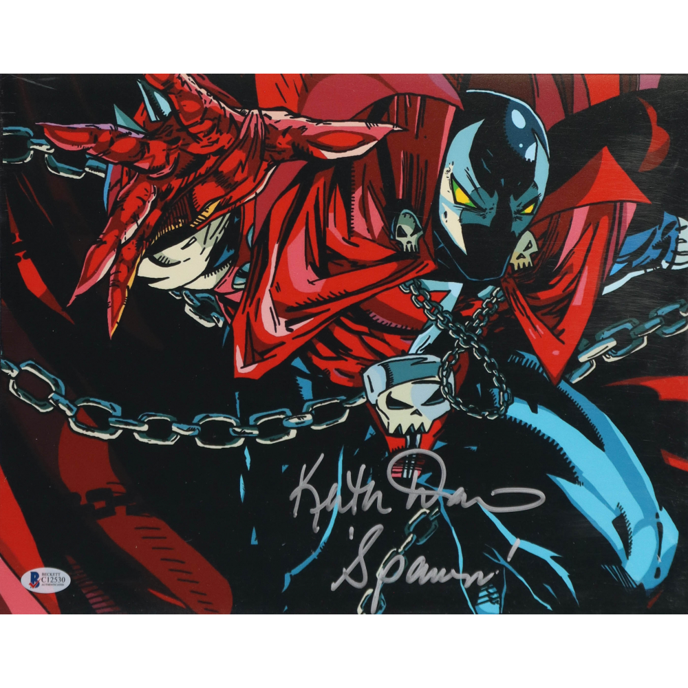 Keith David Signed "Spawn" 11x14 Photo Inscribed "Spawn" (Beckett ...