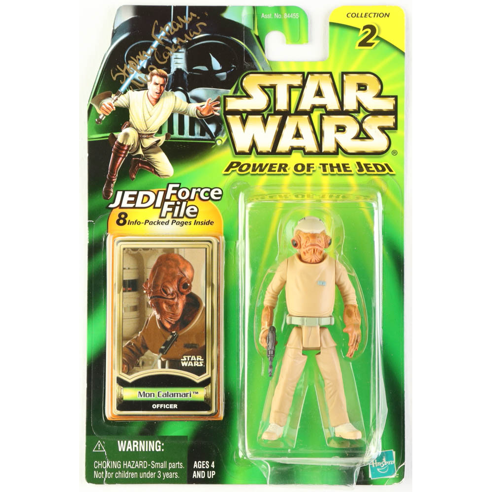 Stephen Fitzalan Signed "STAR WARS: The Power Of The Jedi" Mon Calamari ...