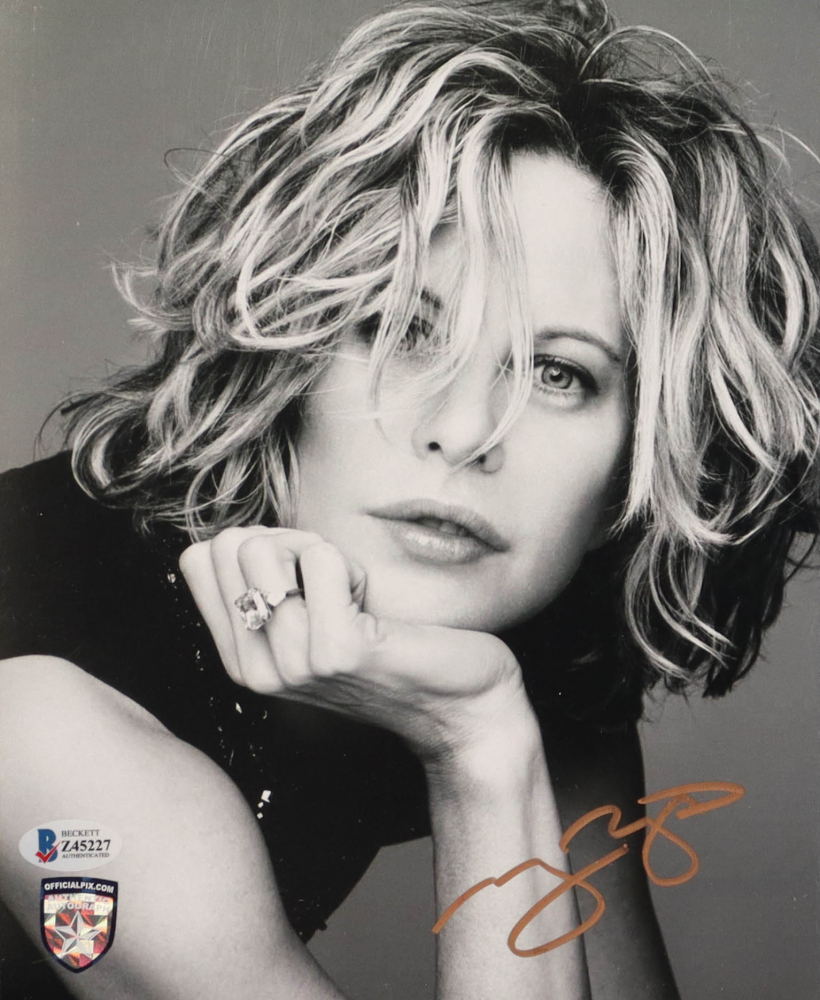 Meg Ryan Signed 8x10 Photo (Beckett & Official Pix) | Pristine Auction