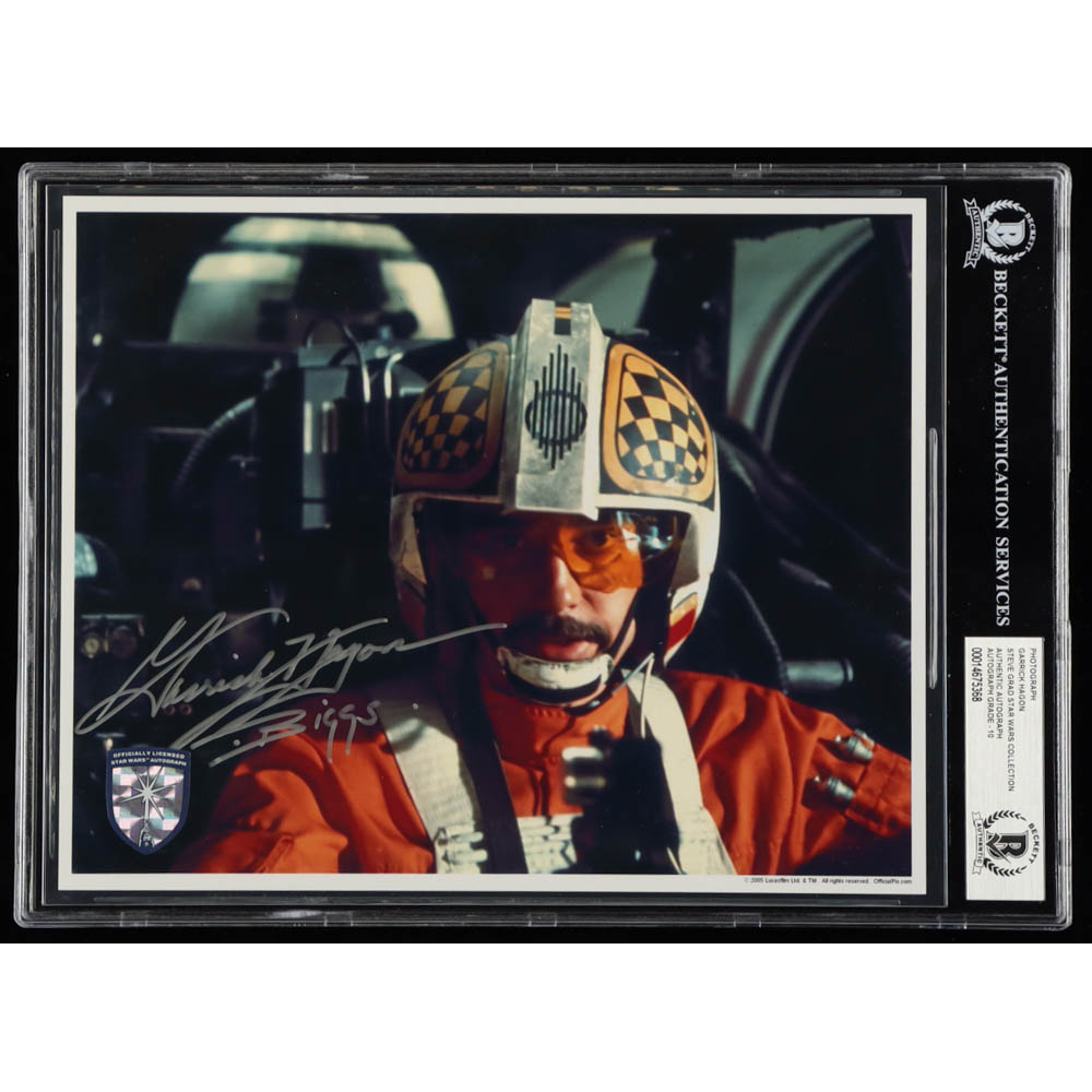 Garrick Hagon Signed "Star Wars: A New Hope" 8x11 Photo Inscribed ...