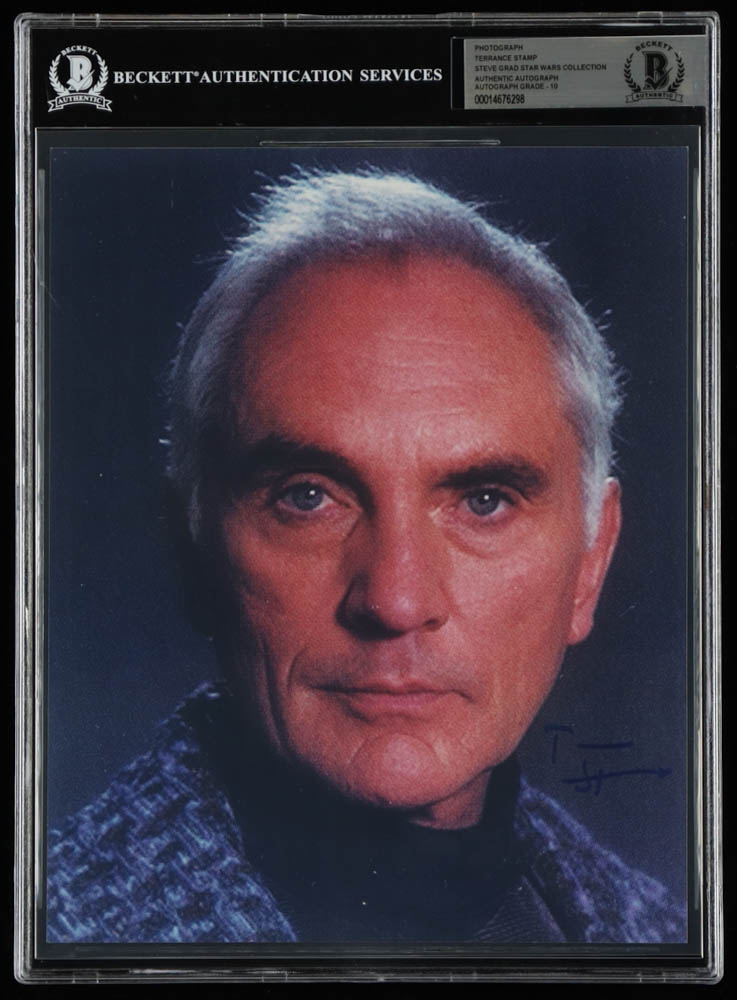 Terence Stamp Signed "Star Wars: Episode I - The Phantom Menace" 8x10 ...