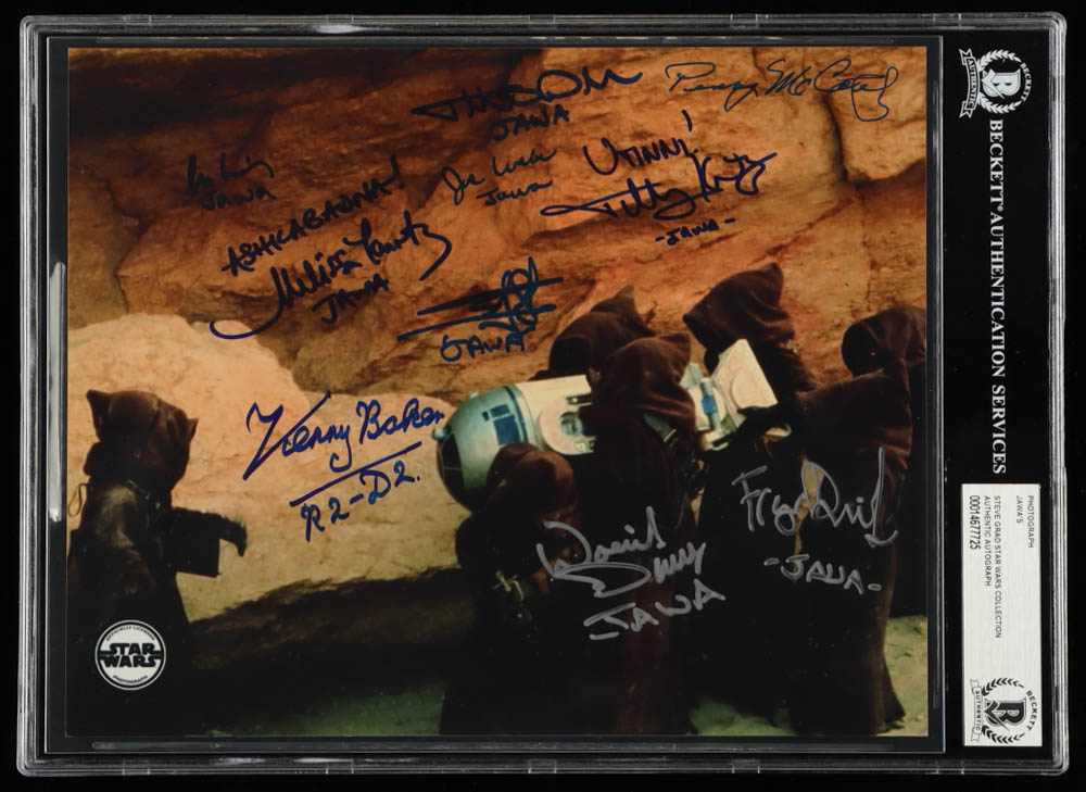 "Star Wars: A New Hope" 8x10 Photo Cast-Signed by (10) with Warwick ...