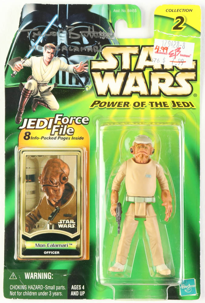 Trevor Butterfield Signed "STAR WARS: The Power Of The Jedi" Mon ...