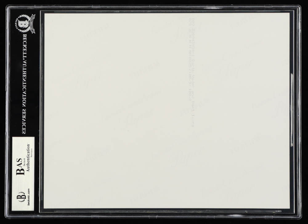 David Prowse & Leslie Schofield Signed "Star Wars: A New Hope" 8x11 ...