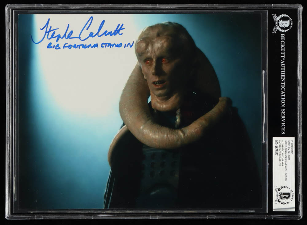 Stephen Calcutt Signed "Star Wars: Episode VI - Return of the Jedi ...