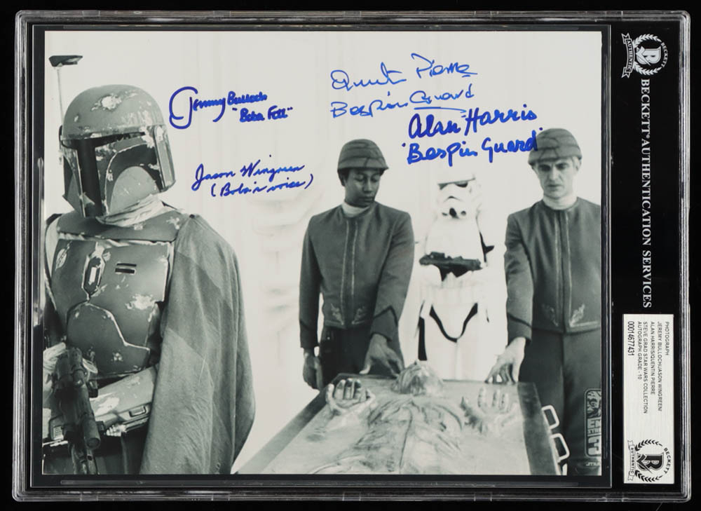 "Star Wars: The Empire Strikes Back" 8x11 Photo Signed by (4) with ...